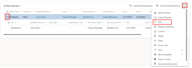 Hack #18: How to change the PM inside Projects in D365 Project ...